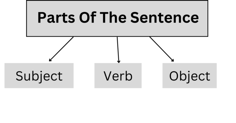 What are the main PARTS OF THE SENTENCES? - The English Fever